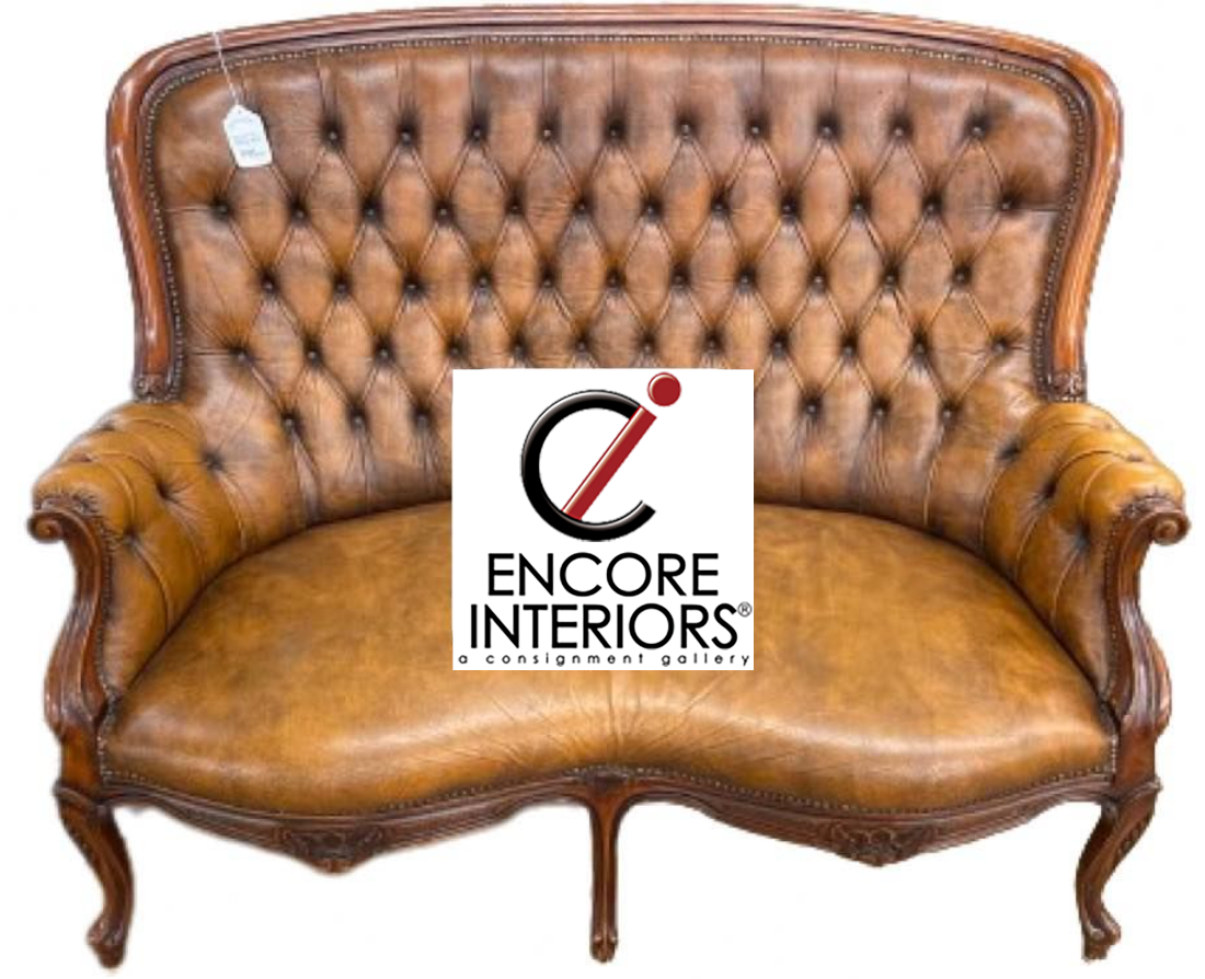 Settee – Encore Interiors, a consignment gallery